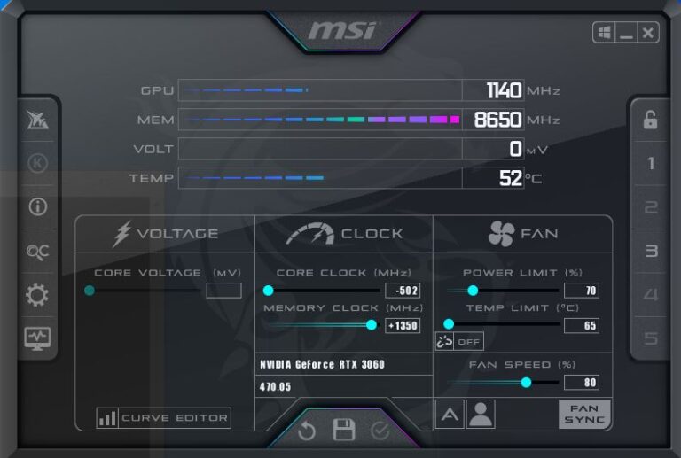 RTX 3060 Overclock Settings | Ethereum Mining | Max Hashrate